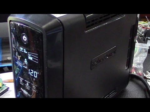 Cyber Power CP1000PFCLCD UPS, Unboxing - YouTube