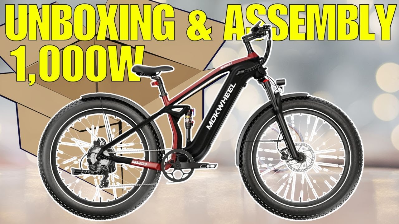 Discover the Beast: Mokwheel Obsidian 1,000W Motor Ebike Unboxing and ...