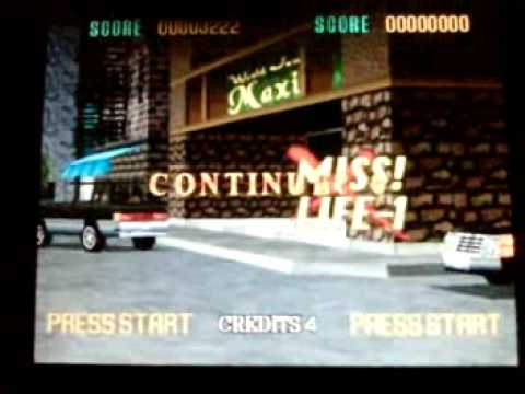 Virtua Cop 2 EMS Lightgun Mame Arcade Cabinet Ercade01 - YouTube