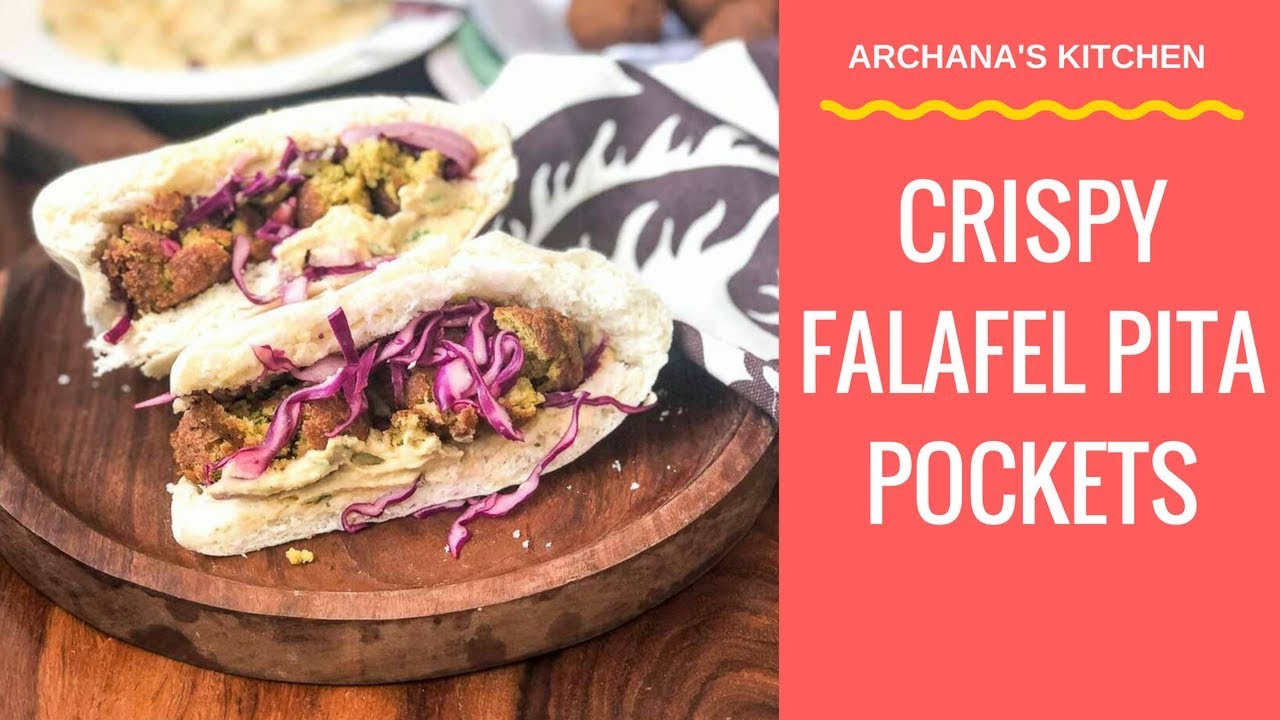 Crispy Falafel Pita Pockets Recipe - YouTube