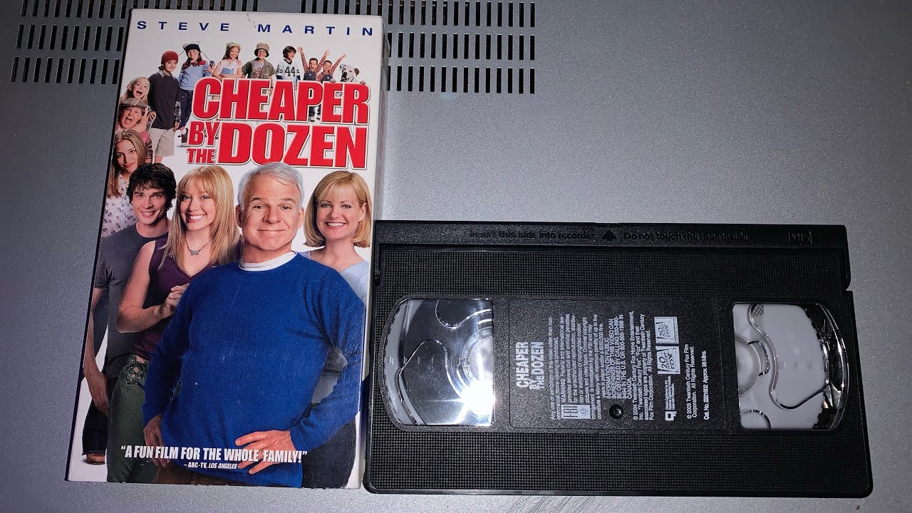 Opening to Cheaper By The Dozen 2004 VHS - YouTube