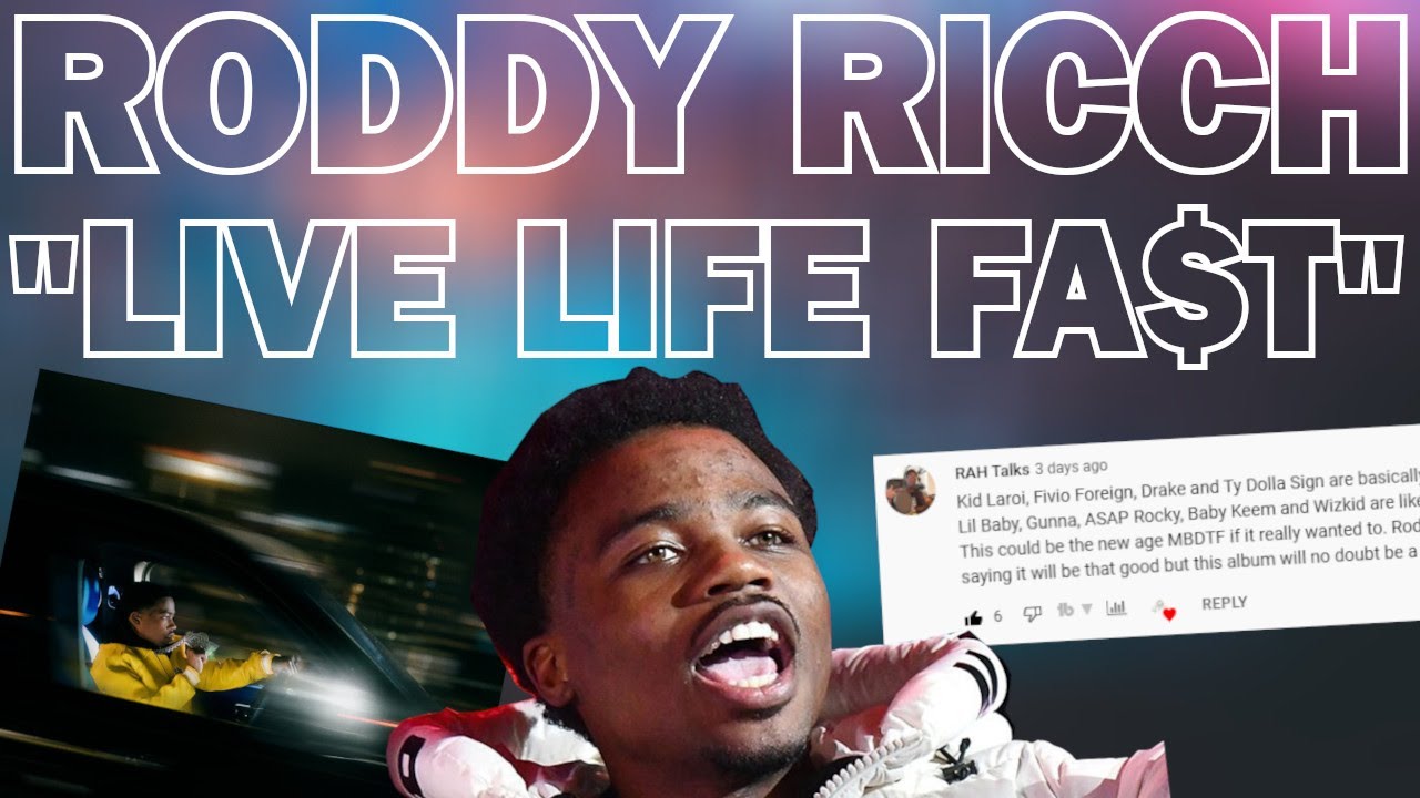 Everything We Know About Roddy Ricch's New Album "Live Life Fast ...