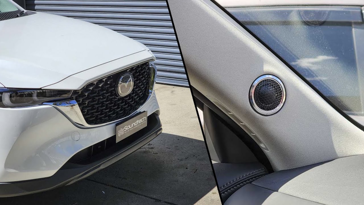 Mazda CX 5 Maxx Sport 2022 Speaker and Subwoofer DSP-tuned upgrade ...