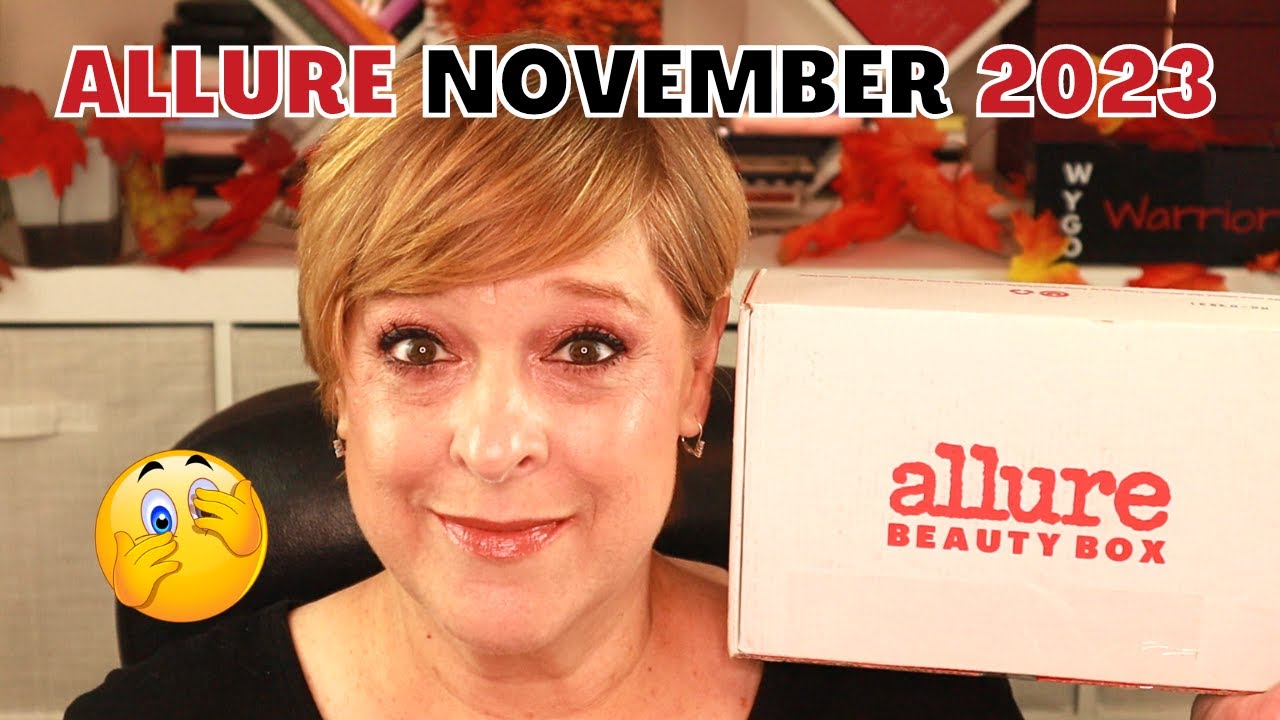 ALLURE BEAUTY BOX UNBOXING | NOVEMBER 2023 - YouTube