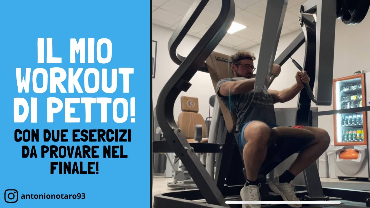 Workout Petto (Cavo dietro nuca & Push down singolo) - YouTube