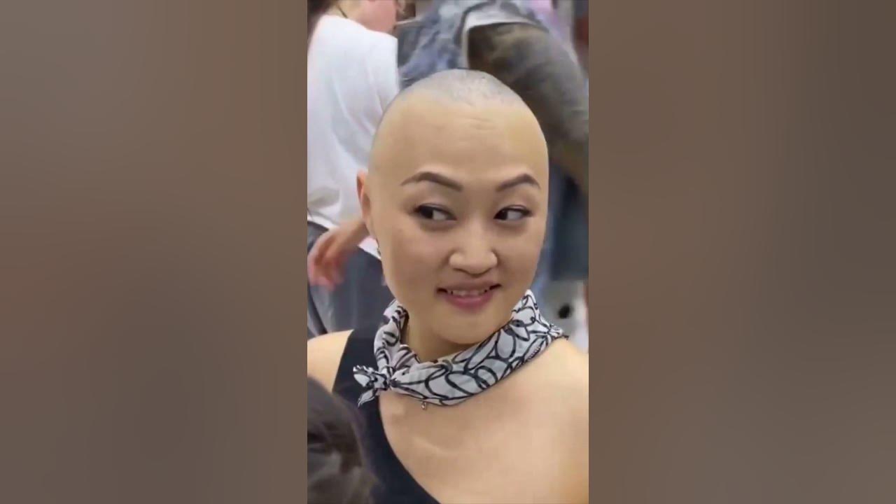 Pretty Girls Headshave Self Headshave Compilation Hd Part 4 Youtube