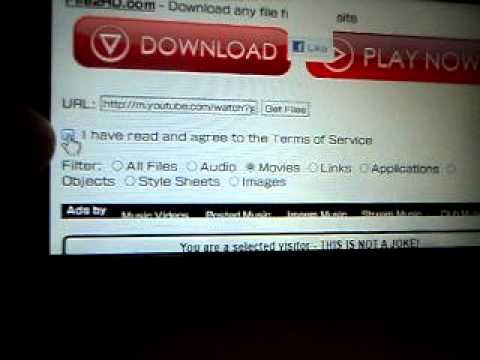 How to download videos on psp from the web browser - YouTube