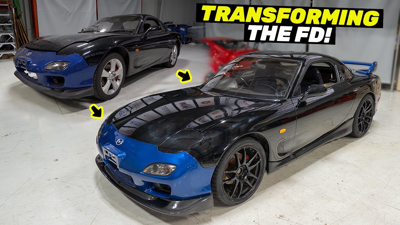 The BEST bodykit for the FD RX7 - YouTube
