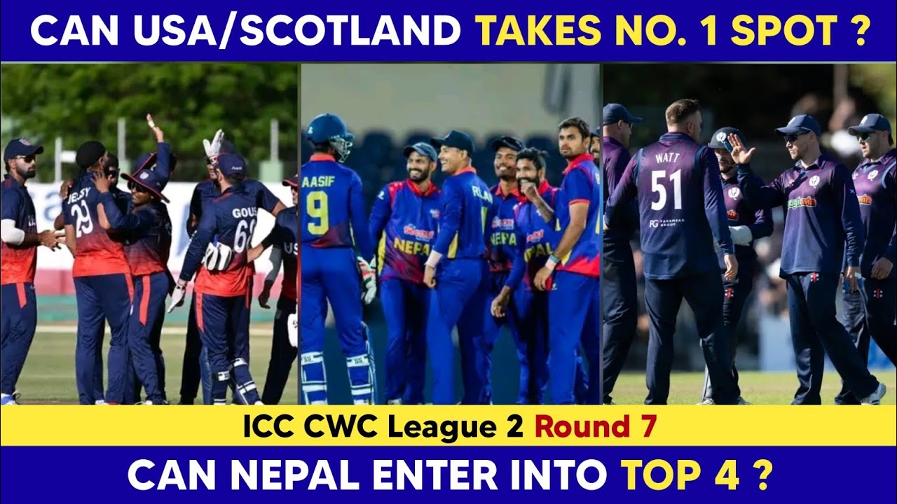 Which Team Can Perform Best In This Round 7 | ICC CWC League 2 | Daily ...
