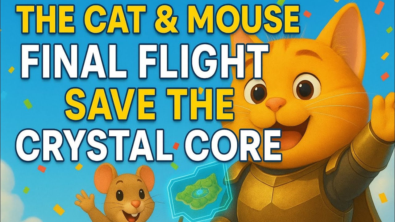The Cat & Mouse: Final Flight to Save the Crystal Core | Epic Animated ...