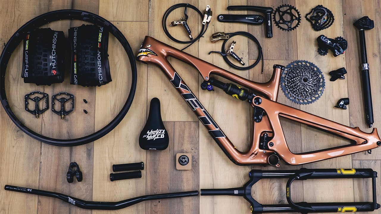 DREAM BUILD- YETI SB140 CUSTOM PAINTED- Ohlins, Chris King, Title etc ...