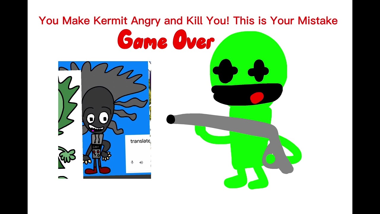 Game Over Gary’s Plan to Cheer Kermit Up (USA Nintendo Wii Bootleg ...