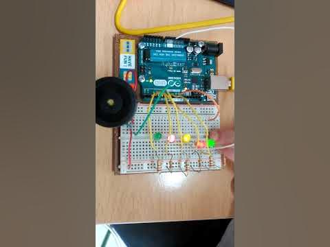 Arduino - Minijuego con 5 LEDs - YouTube