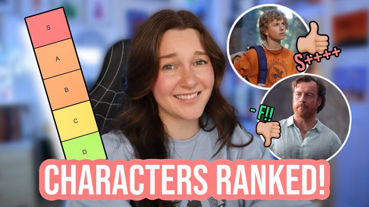 Percy Jackson Characters RANKED **TIER LIST** - YouTube