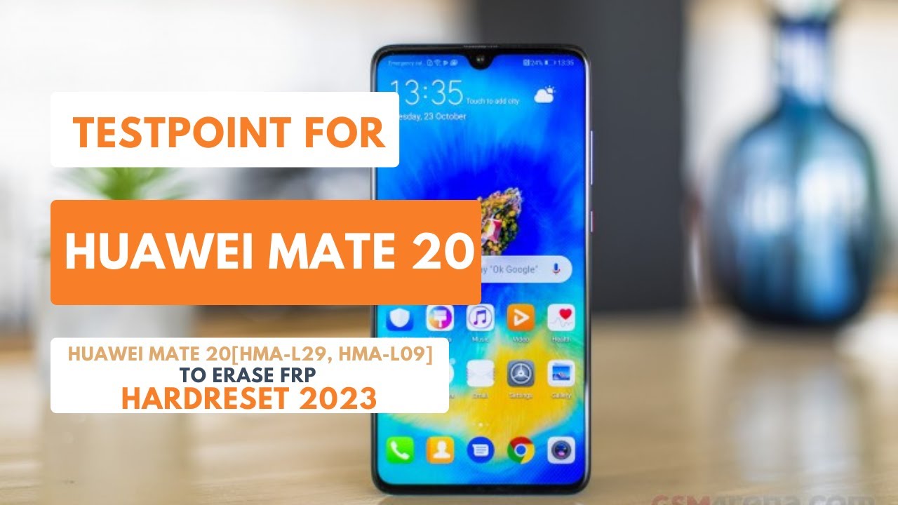 TESTPOINT FOR HUAWEI MATE 20|HMA L29 HMA L09| TO ERASE| REMOVE FRP ...