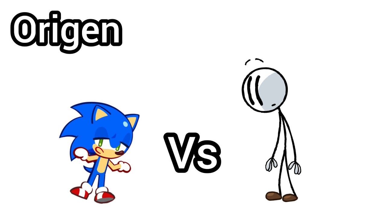 Henry stickmin vs Sonic origen - YouTube