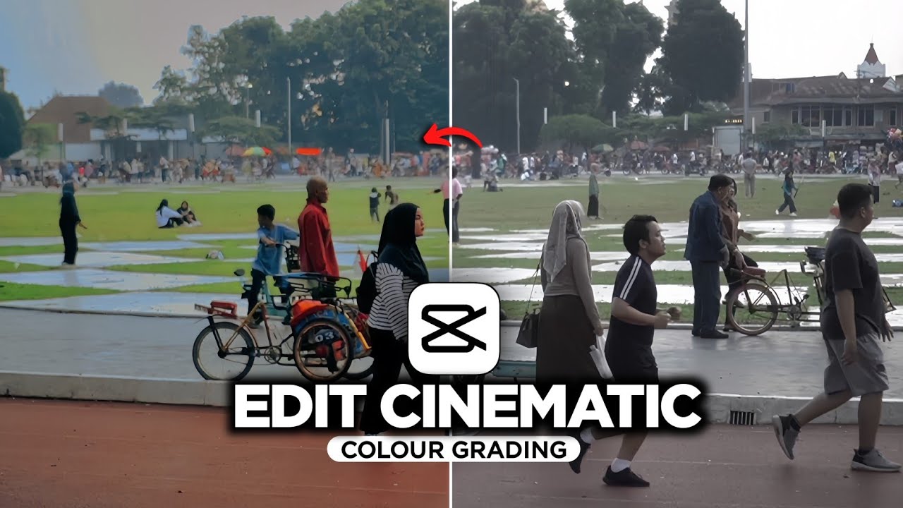 Tutorial Edit Video Cinematic Color Grading Di Capcut - Capcut Tutorial ...