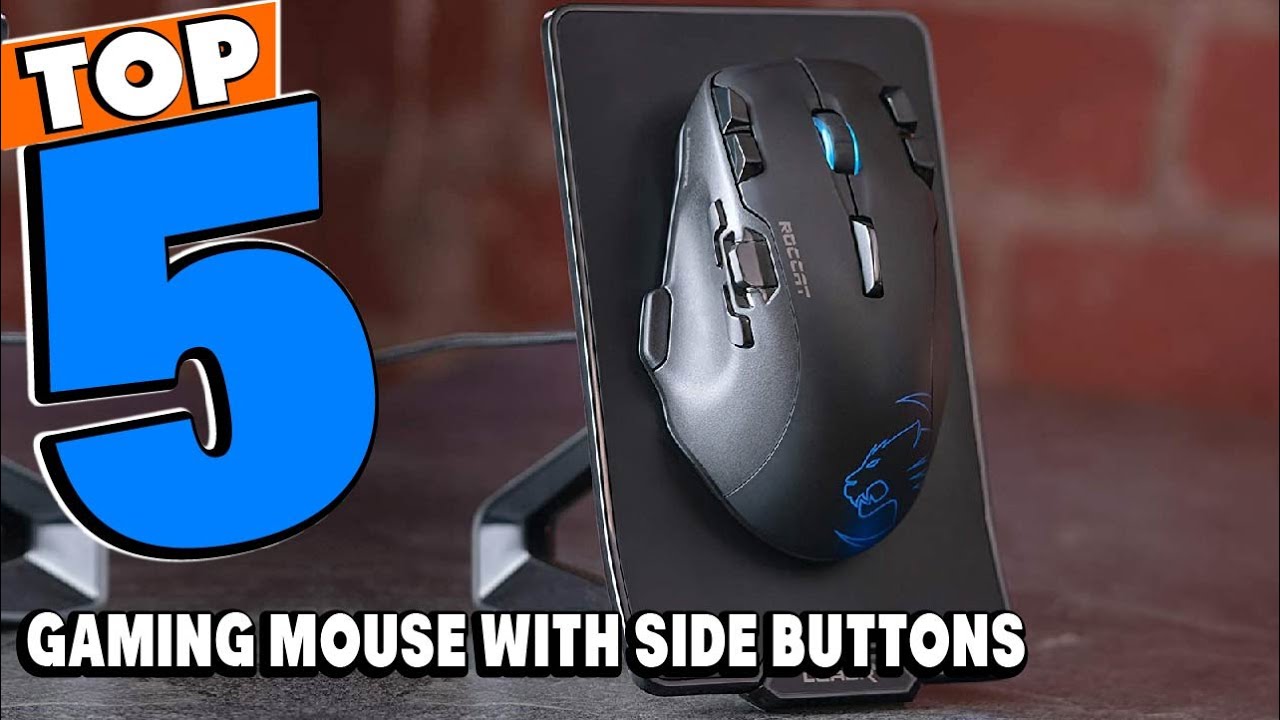 Top 5 Best Gaming Mouse With Side Button Review In 2024 - YouTube