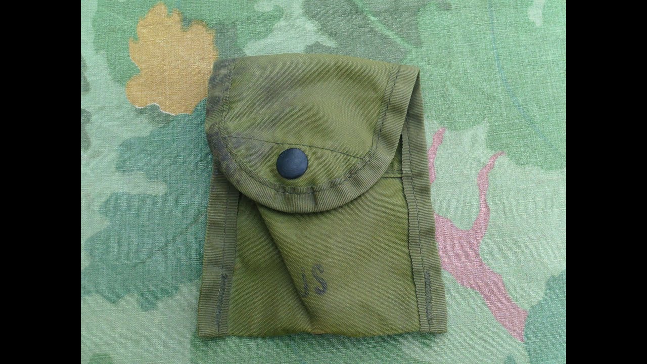 My review of the M1967 Plastic snap 1st aid/compass pouch - YouTube