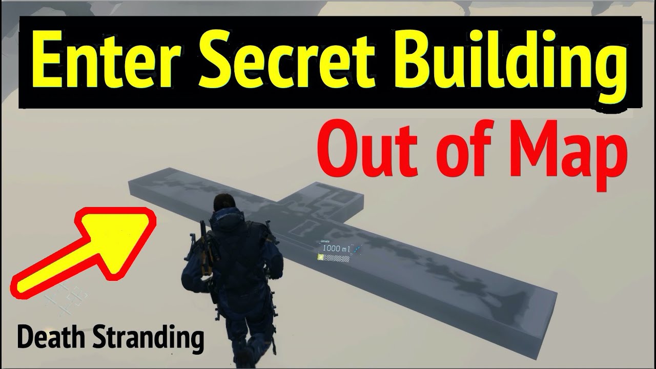 Explore Secret Building (Out of Map) in Death Stranding: Lisa Bridges ...