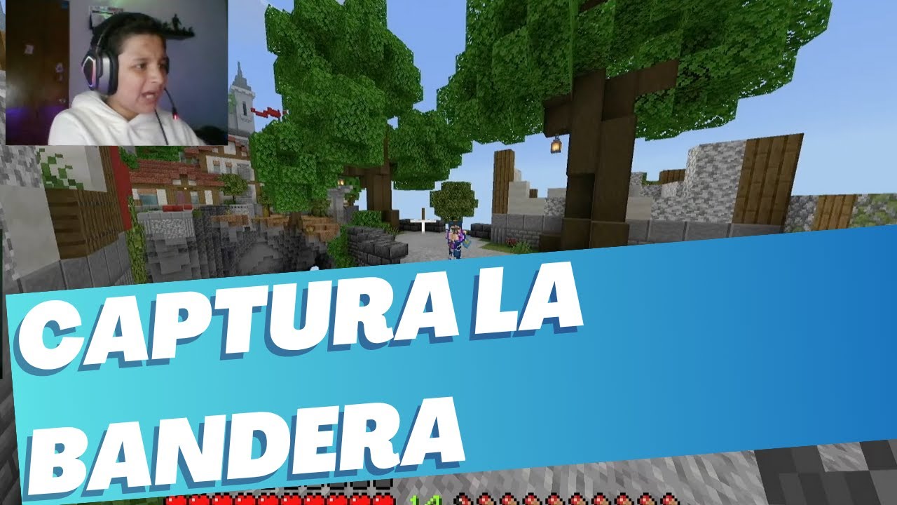 ¡CAPTURA LA BANDERA en Minecraft! 😱 Batalla Épica - YouTube