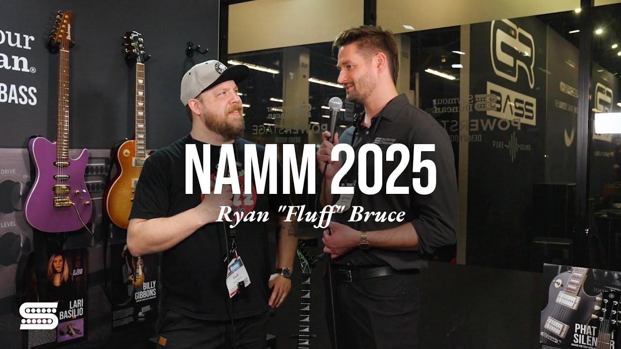 NAMM 2025 Ryan "Fluff" Bruce - YouTube