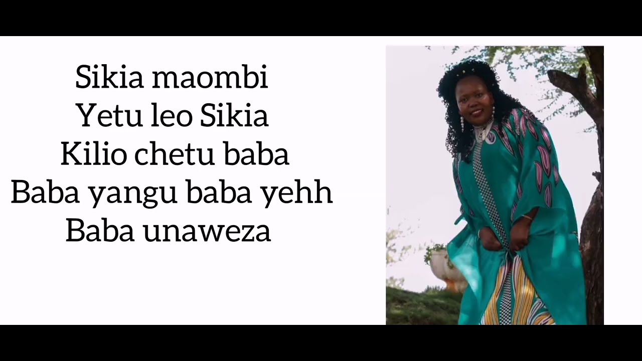 UNAWEZA BY PROPHETESS SARAH CHEROP MACHO (LYRICS VIDEO) - YouTube