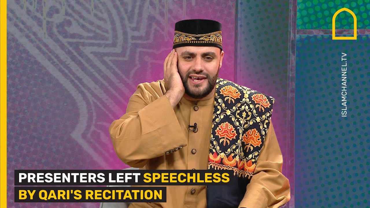 PRESENTERS LEFT SPEECHLESS BY QARI'S RECITATION - YouTube