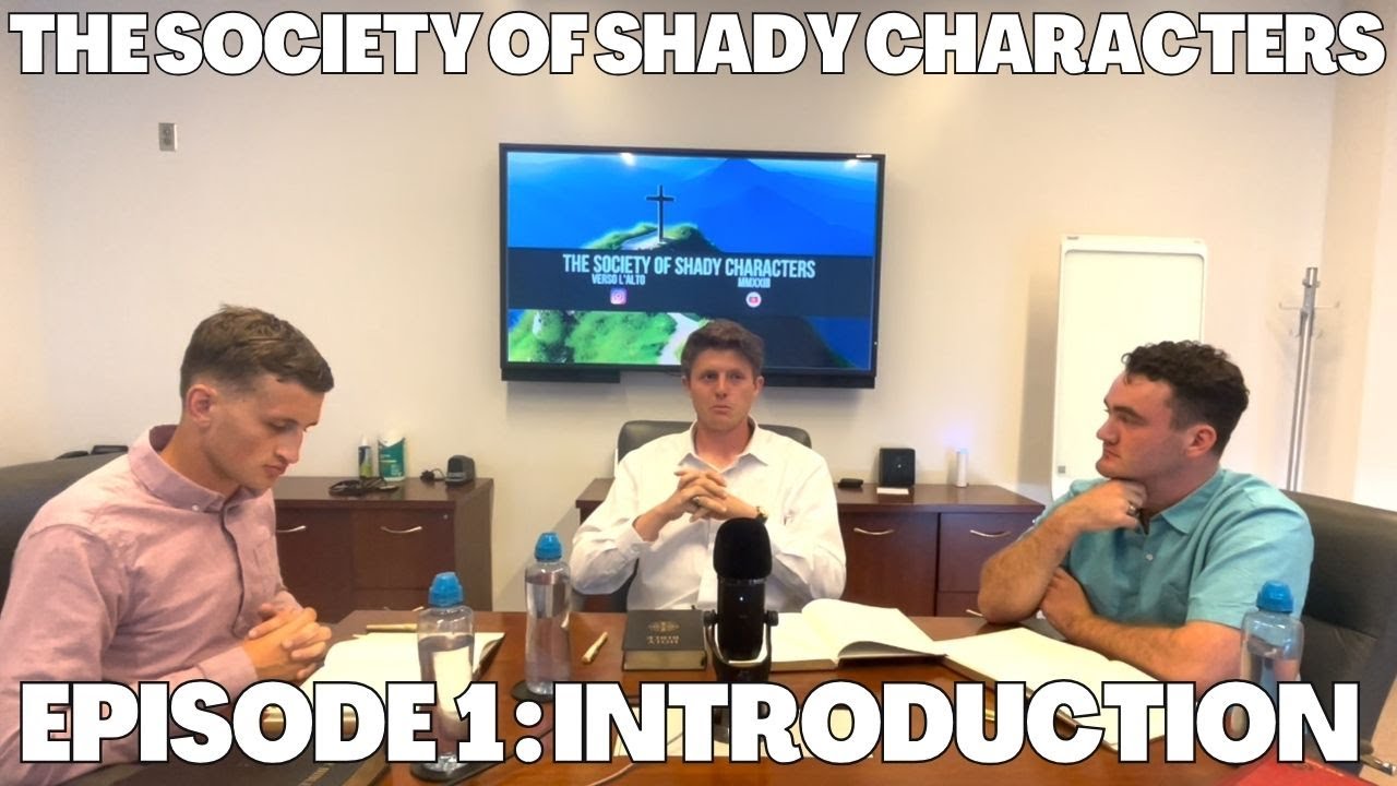 The Society of Shady Characters Episode 1: Introduction - YouTube