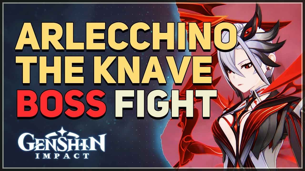 Arlecchino The Knave Boss Fight Genshin Impact - YouTube