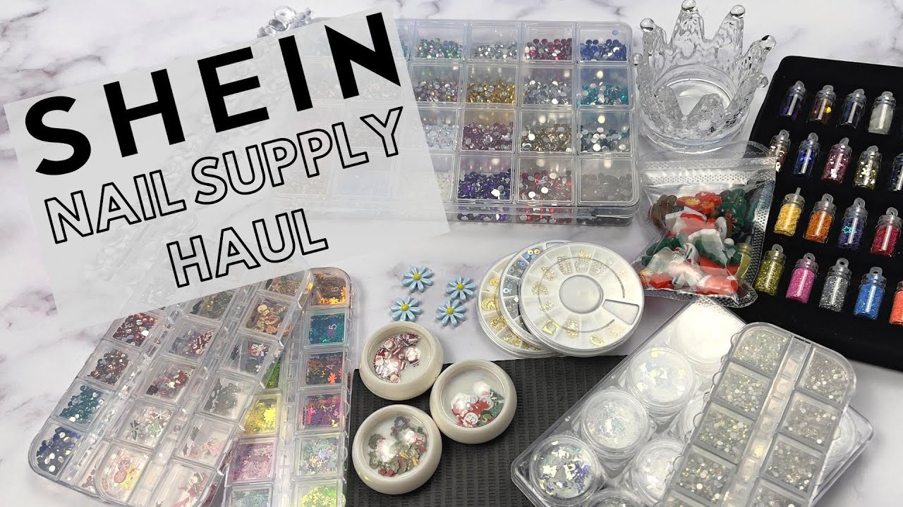 $50 SHEIN Nail Supply Haul! - YouTube