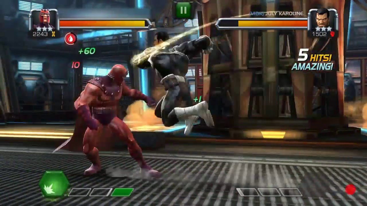 MCOC Magneto [2243] vs Punisher [1502] - YouTube