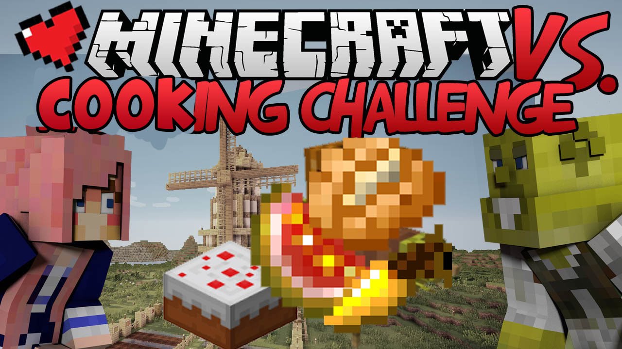 Cooking Challenge | Minecraft VS. Ep 12 - YouTube