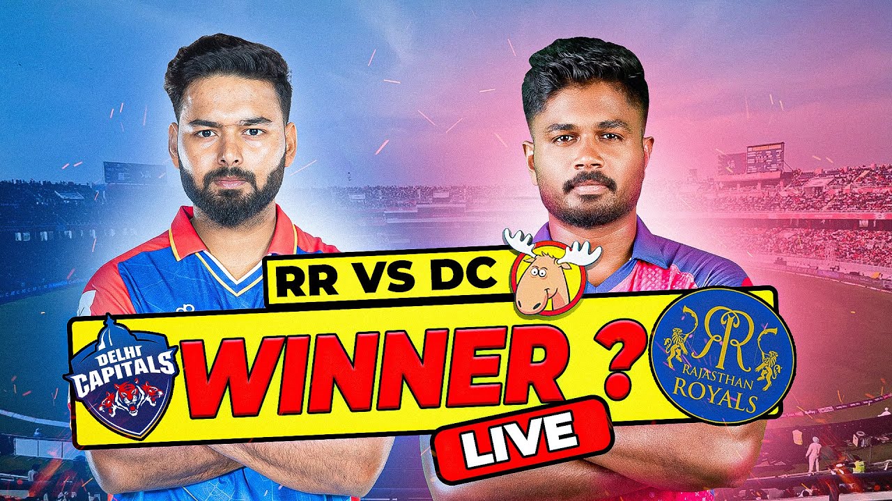 🔴LIVE🔴 I DC vs RR I Match 9 | Watchalong | IPL2024 - YouTube