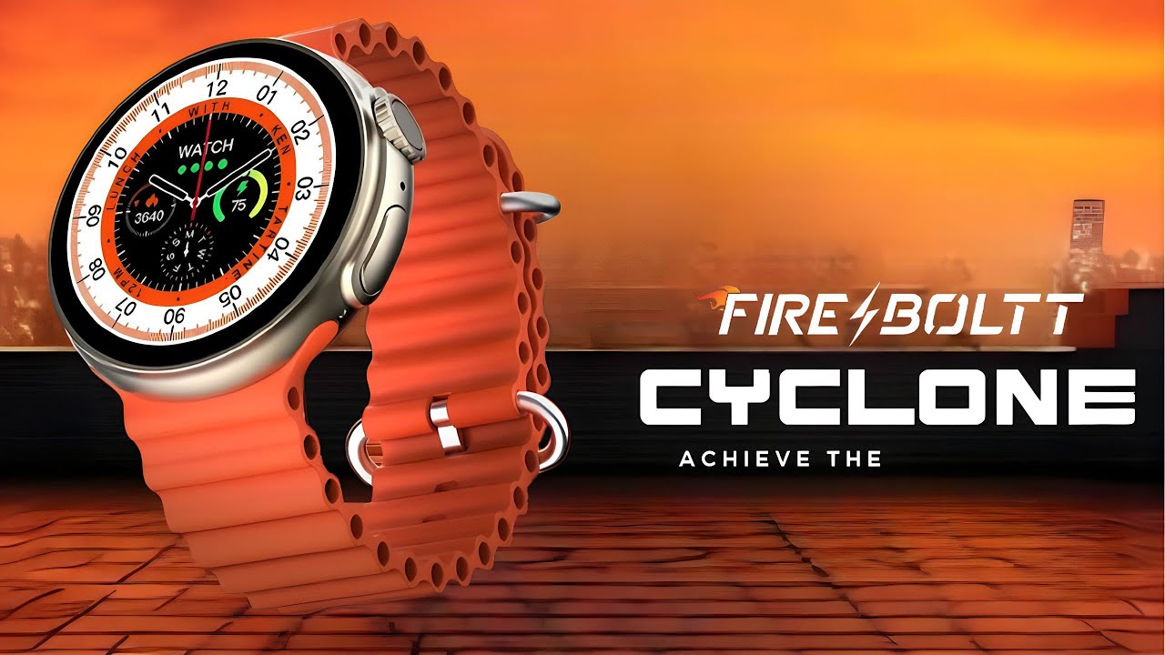 Fire⚡Boltt Cyclone🔥Smartwatch With Unique Features - YouTube