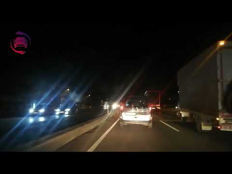 Harika müzik eşliğinde 50 Dakikalık gece sürüşü otovlogvideo