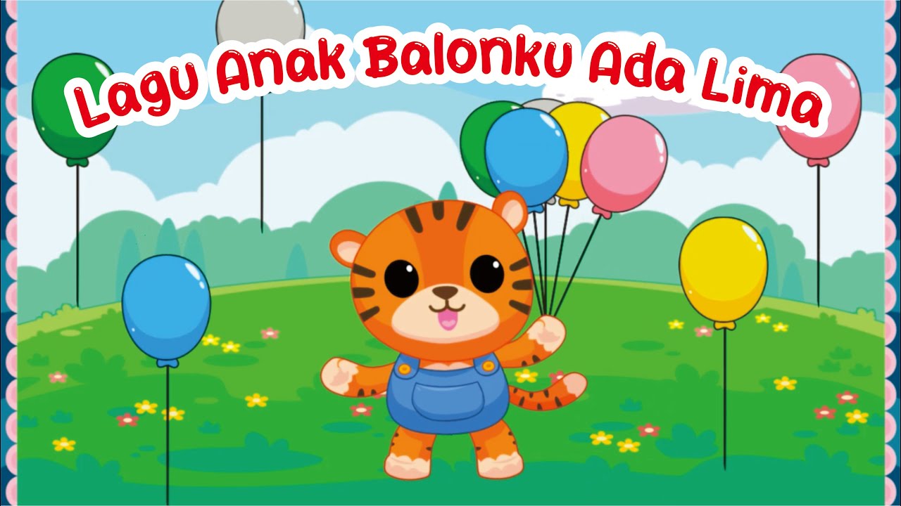 Lagu Anak Balonku Ada Lima - YouTube