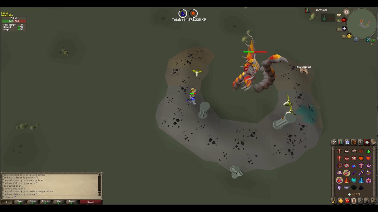 Need help improving zulrah time - YouTube