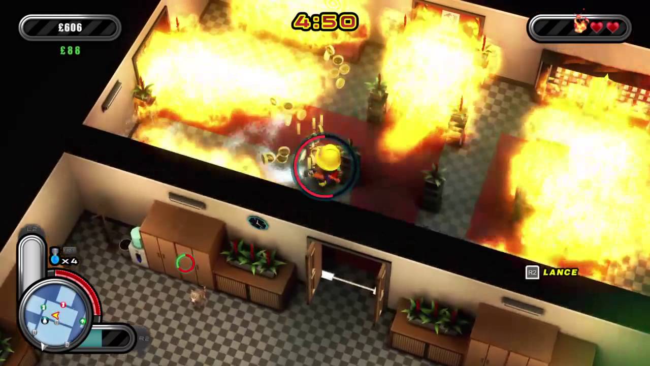 Flame over ps4 - YouTube