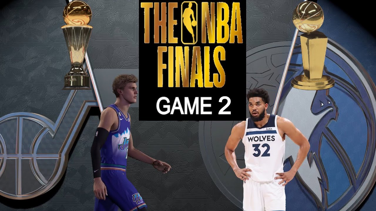 NBA FINALS 2023 GAME 2 | UTAH JAZZ vs MINNESOTA TIMBERWOLVES | MIN ...