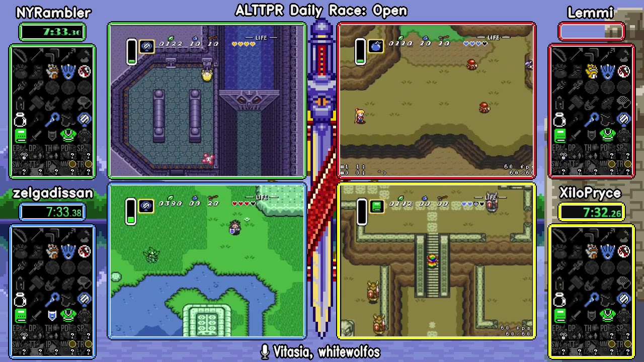 Open 82819 ALTTP Randomizer Daily Race" - YouTube
