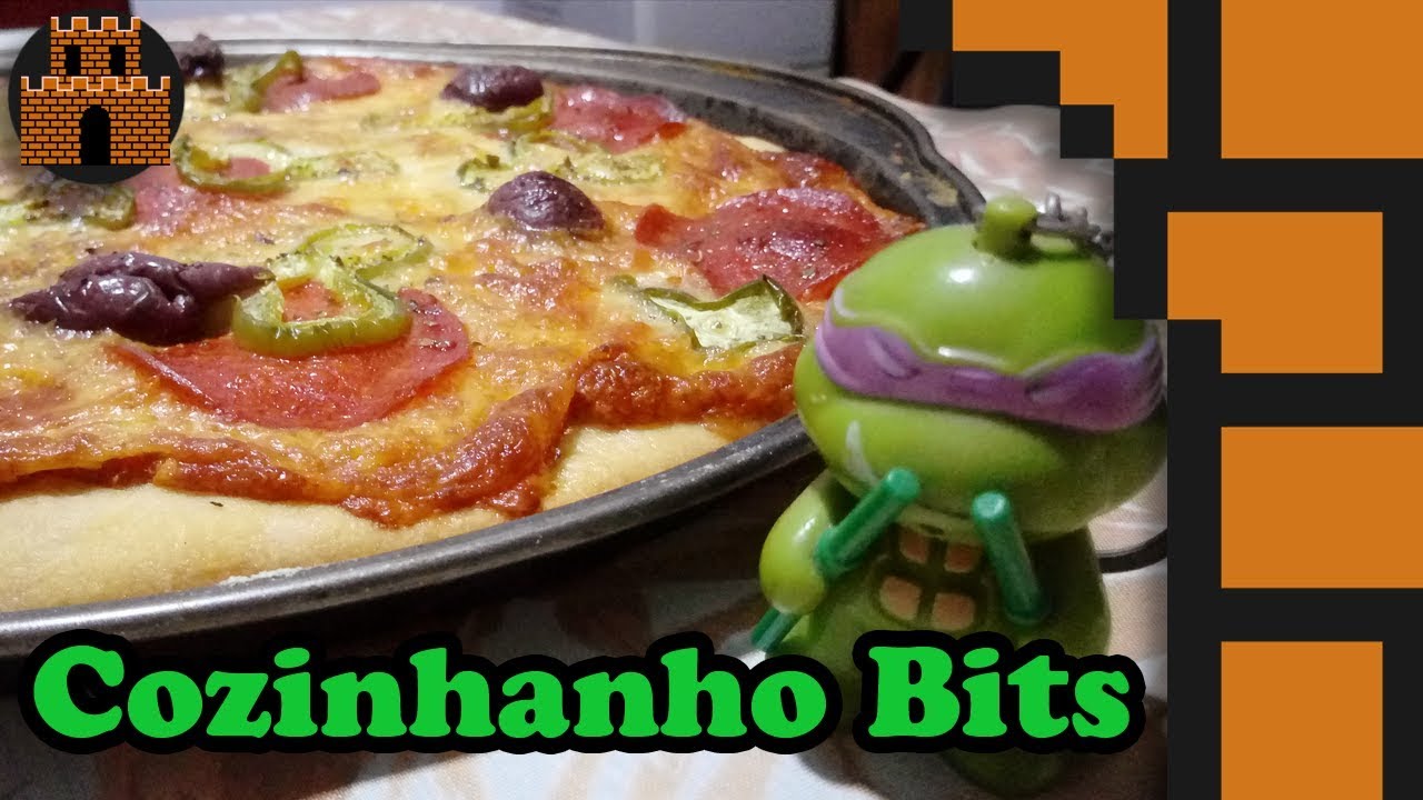 Cozinhando Bits - TMNT (Pizza de Pepperoni) - YouTube