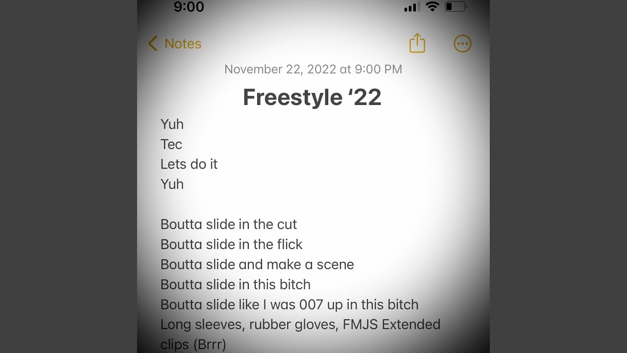 Freestyle '22 - YouTube