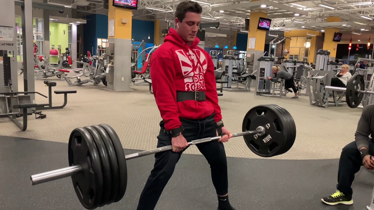 Deadlift PARTY with the boys (405) - YouTube
