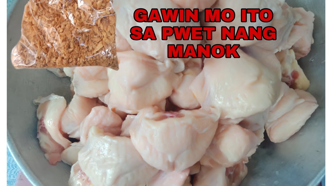 Gawin mo ito sa pwet nang manok/ Turning 2kg of chicken ass into 60 pcs ...