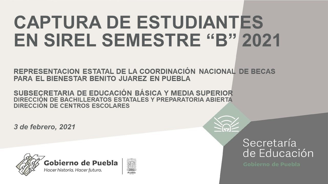 CAPTURA DE ESTUDIANTES EN SIREL 2021 - YouTube