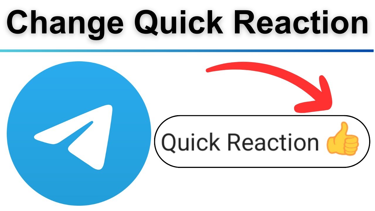 how to change quick reaction in telegram - YouTube