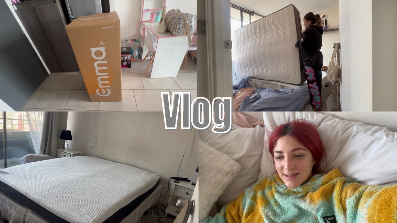 Cambio mi pieza con el colchon EMMA - Vlog - YouTube
