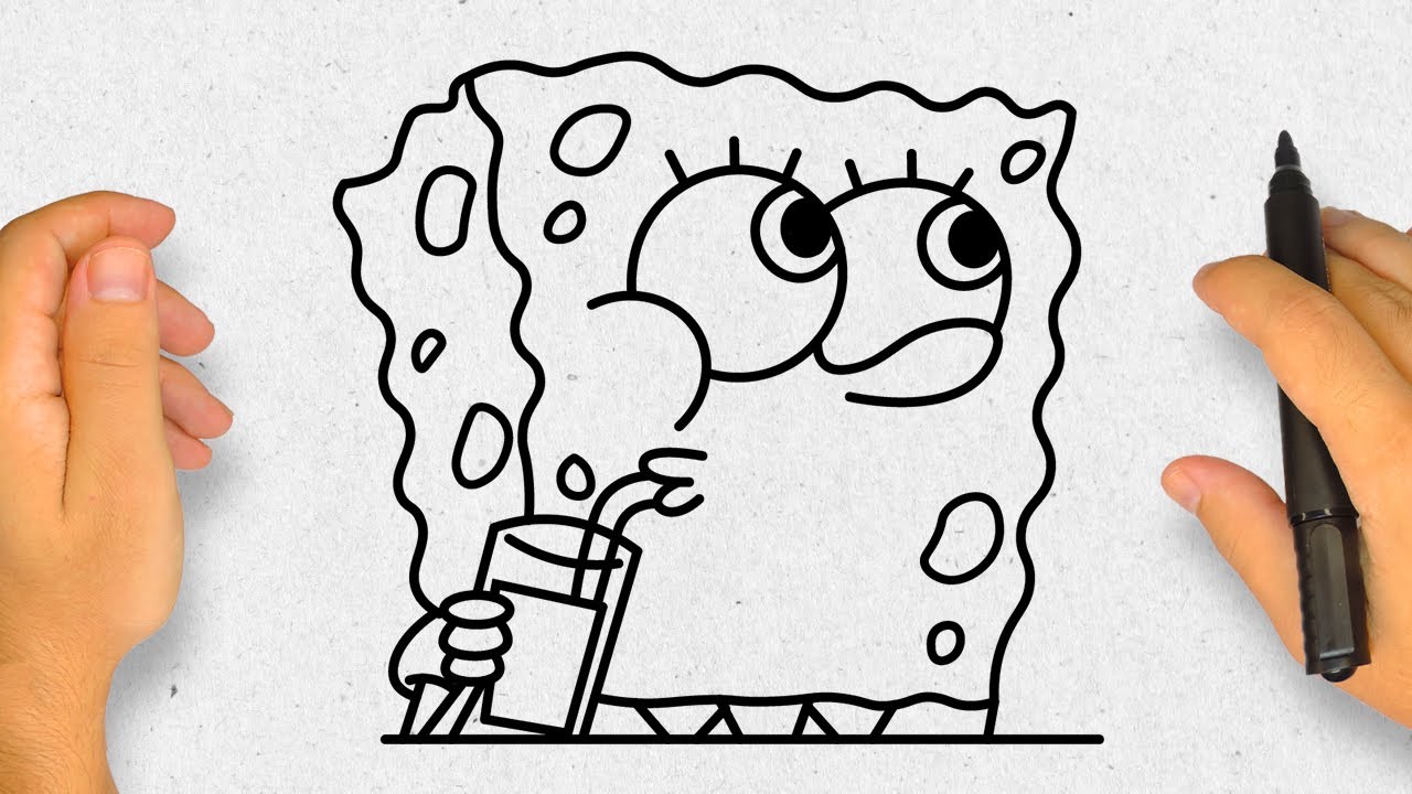 CÓMO DIBUJAR A BOB ESPONJA | Paso a Paso Simple y Fácil - YouTube