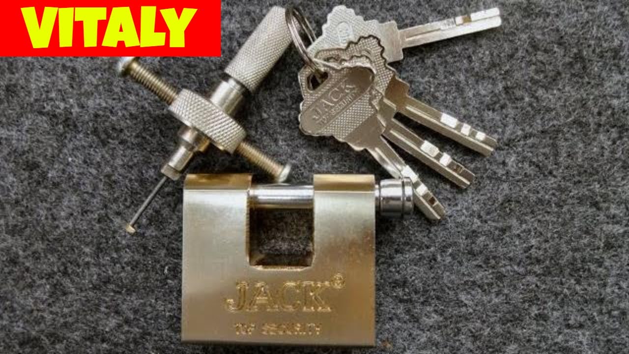 (1023) JACK Disc Detainer Lock Picked Open - YouTube